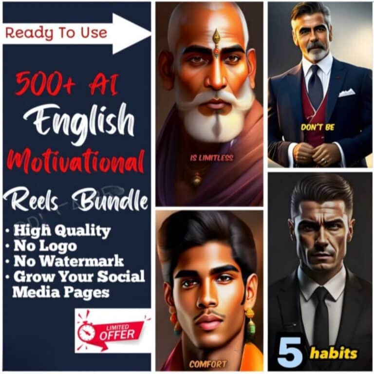 1000+ (AI) Hindi and English Reel Bundle - ToolsPe